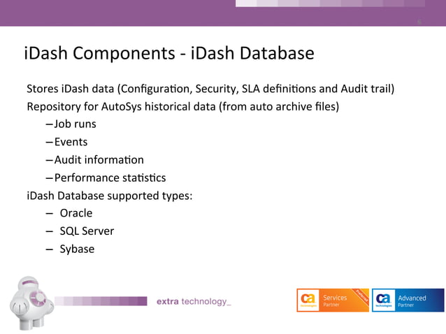 iDash Overview - CA Workload Automation Technology Summit (WATS) 2014 | PDF