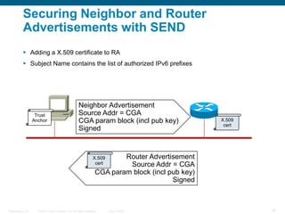 Eric Vyncke - IPv6 Security Vendor Point of View | PPTX | Computer Networking | Computing