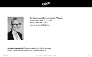 Legal Protection of APIs – Oracle vs. Google | PPTX