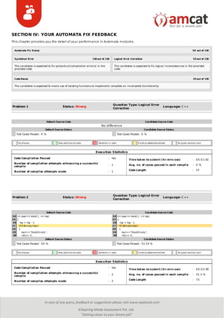 Amcat Employability Test Report | PDF