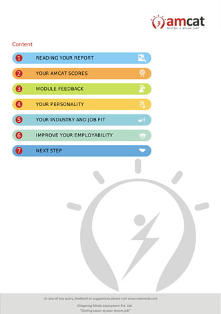 Amcat Employability Test Report | PDF