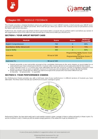 Amcat Employability Test Report | PDF