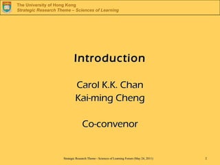 1300 intro km_cheng_kkchan | PPT | Professional School | Postgraduate ...