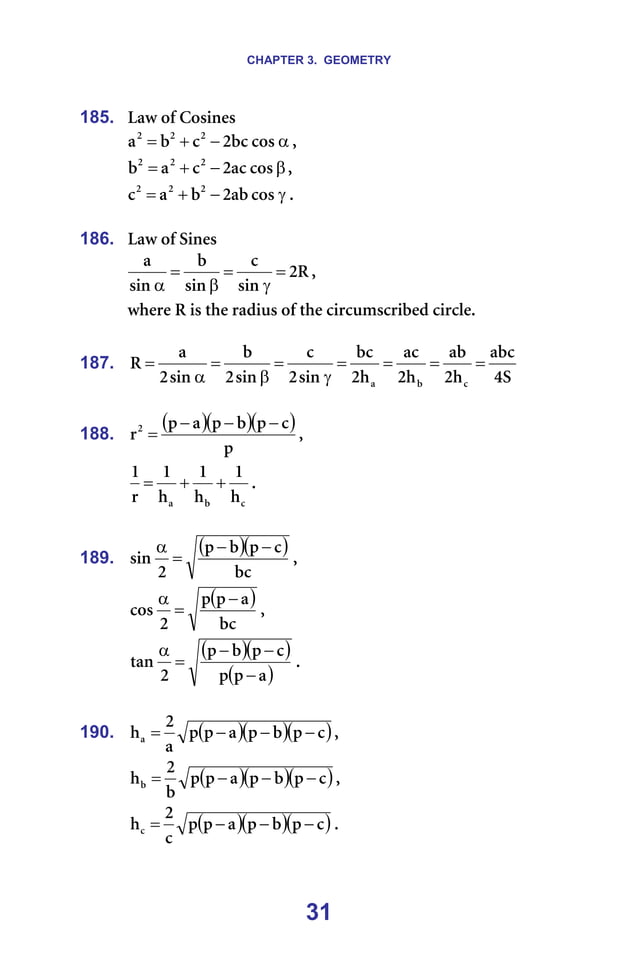 1300 math formulas | PDF