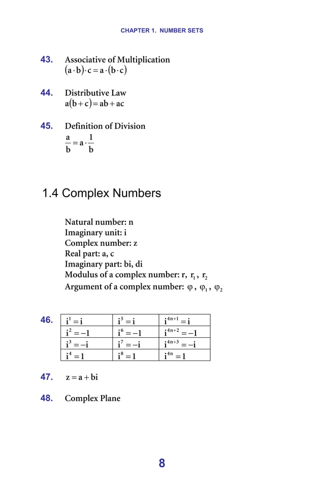 1300 math formulas | PDF