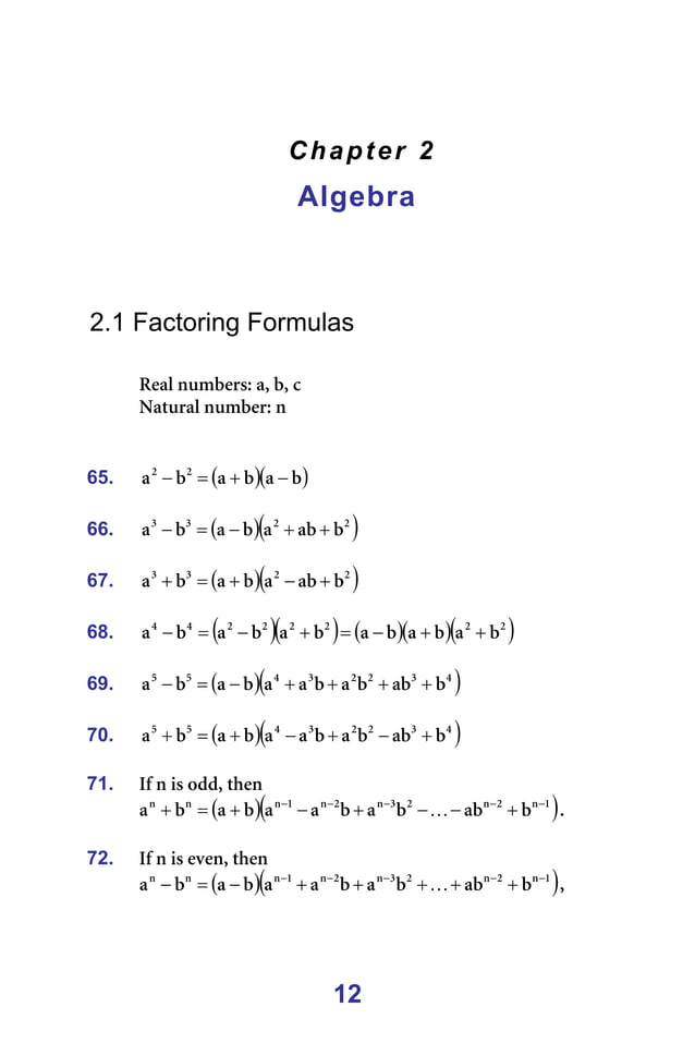 1300 math formulas | PDF