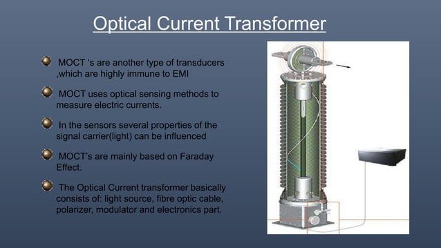 Optical Current Transformer | PPTX | Physics | Science