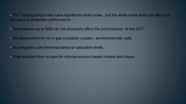 Optical Current Transformer | PPTX | Physics | Science