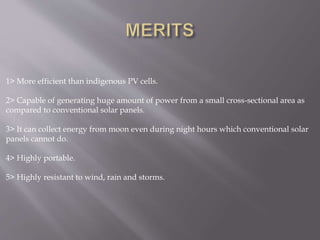 SPHERICAL SUN POWER GENERATOR | PPTX