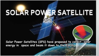 WIRELESS POWER TRANSMISSION THROUGH SOLAR POWER SATELLITE | PPT