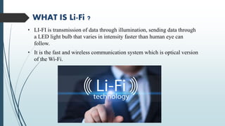 LI-FI TECHNOLOGY | PPT
