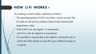 LI-FI TECHNOLOGY | PPT