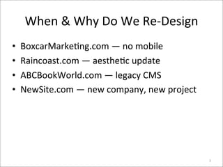 Tech 802: Web Design Part 2 | PPT