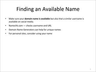 Tech 802: Web Design Part 2 | PPT