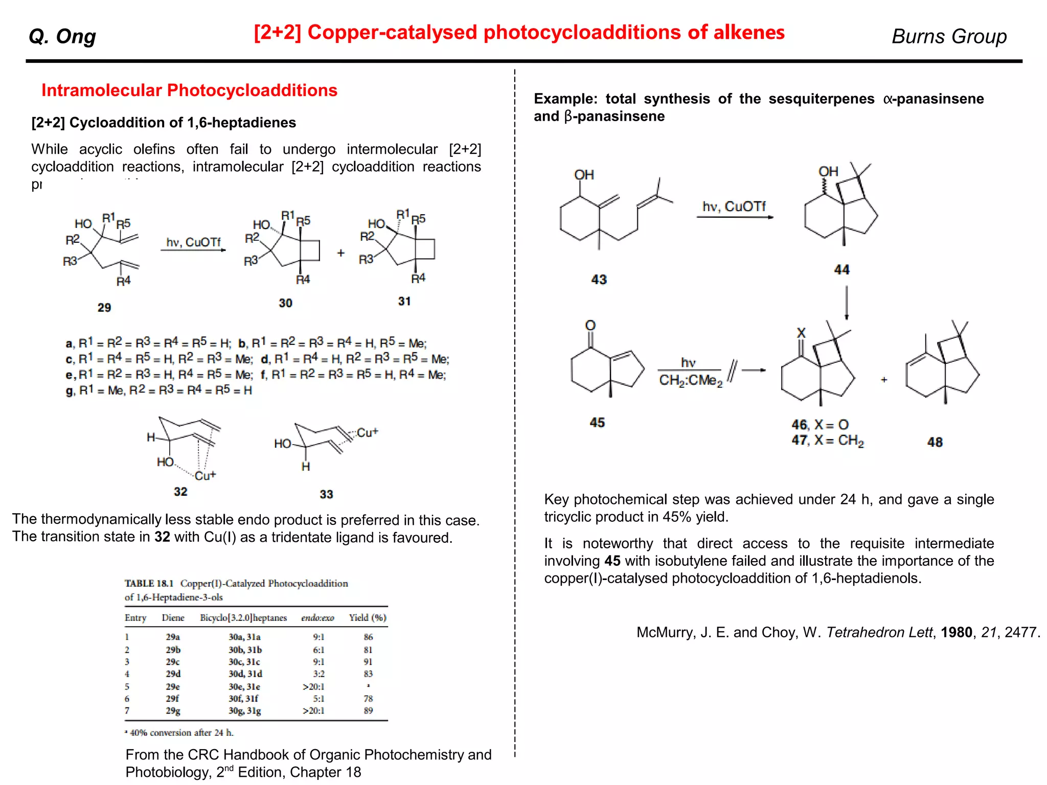 Photochemistry of organic compounds | PDF
