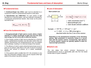 Photochemistry of organic compounds | PDF