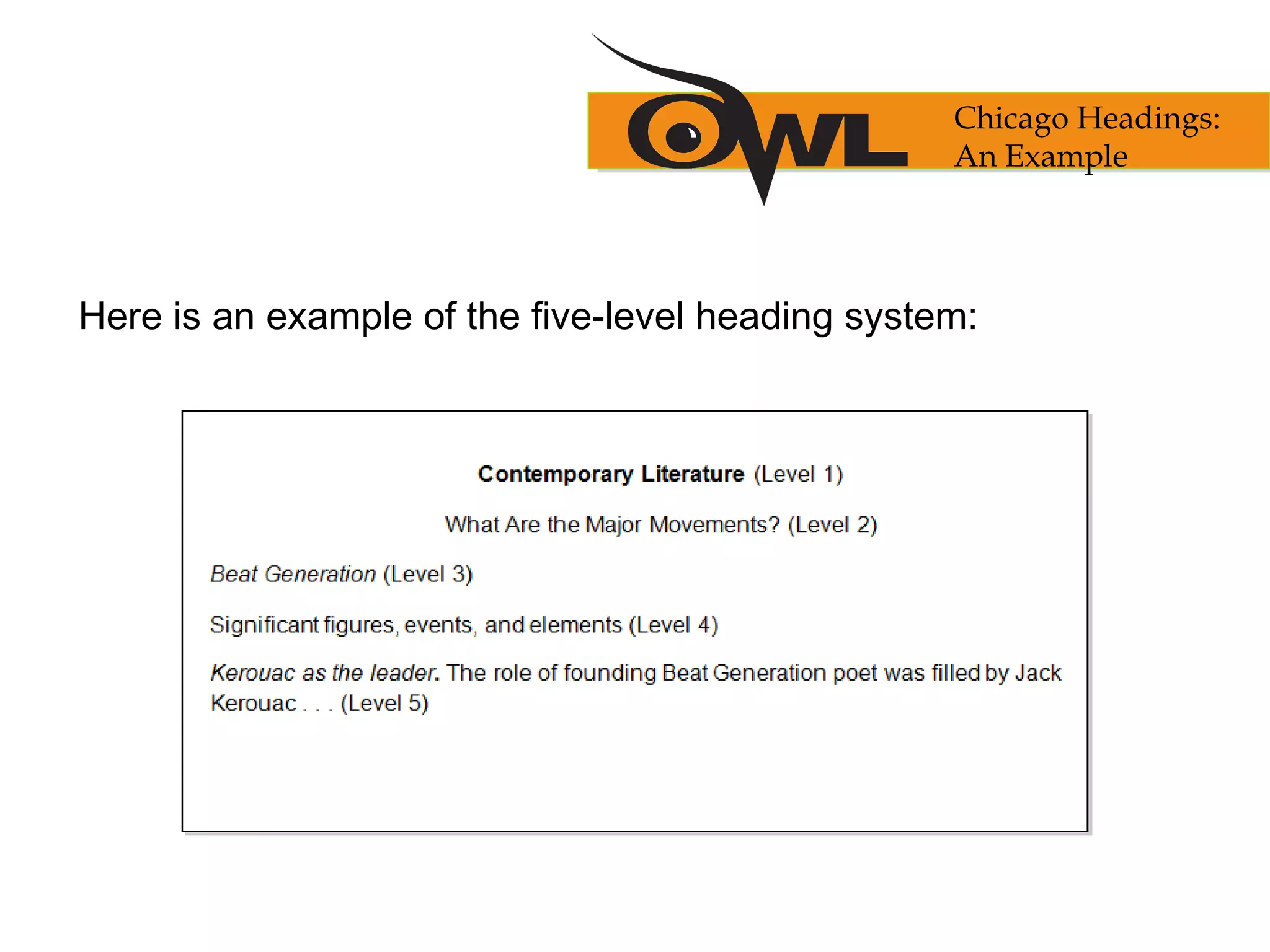 Chicago Manual of Style 16th Edition - Purdue Owl | PPT