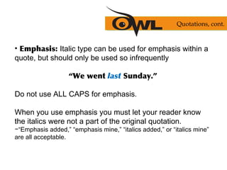 Chicago Manual of Style 16th Edition - Purdue Owl | PPT