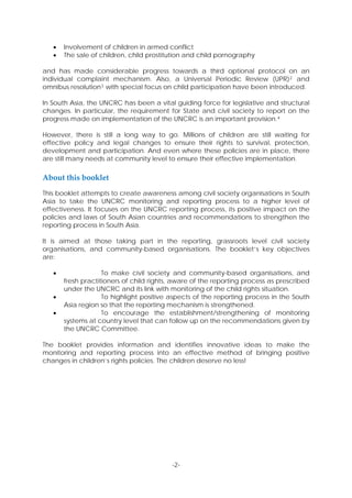 UNCRC_Monitoring_SA | PDF | Adoption and Fostering | Parenting