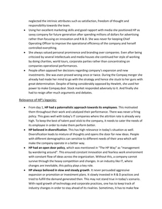HP Way | DOCX