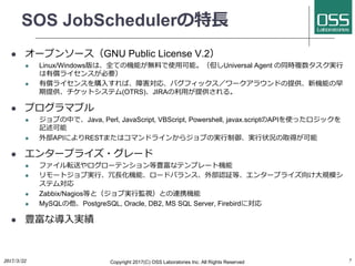 SOS JobScheduler Overview (Japanese) | PDF