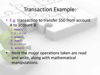 Transactions | PPTX