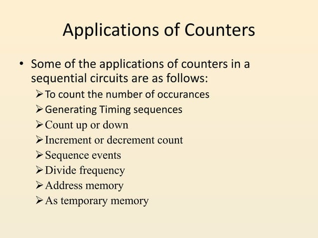 Counters | PPTX