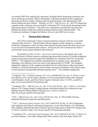 FTC Fair Debt Collection Practices Act Report to the CFPB (Feb. 2013) | PDF