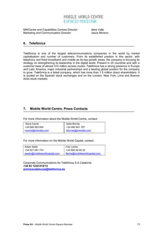 130213 mwc dossier_de_prensa_mobile_world_centre_versio_final_english | DOC