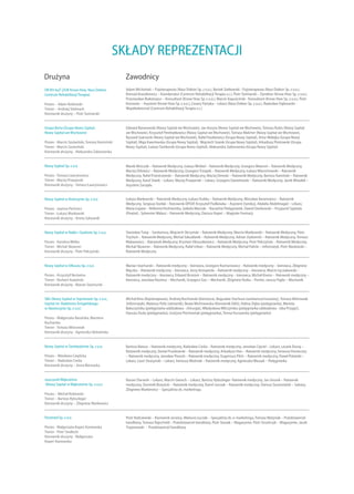 turniej piłkarski - biuletyn | PDF | Physical Therapy | Wellness