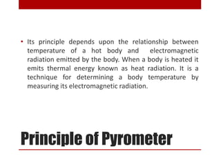 OPTICAL PYROMETER | PPTX