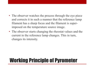OPTICAL PYROMETER | PPTX
