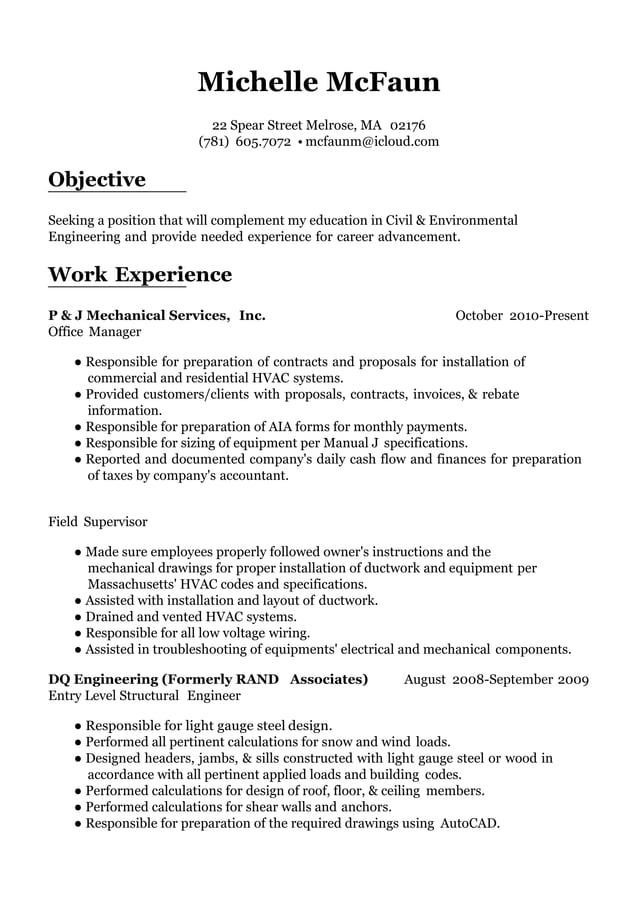 Michelle ~Resume | PDF