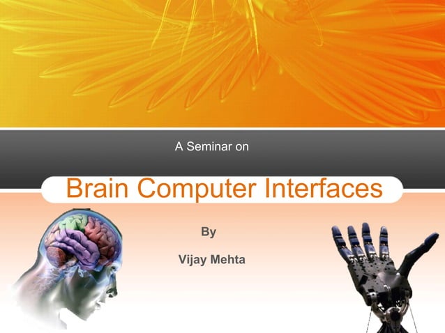 brain computer-interfaces PPT | PPT | Brain and Nervous System ...