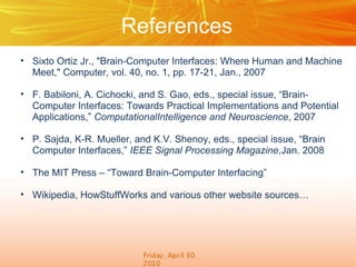 brain computer-interfaces PPT | PPT