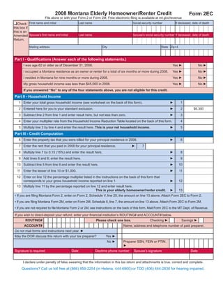gov revenue formsandresources forms 2EC fill-in | PDF