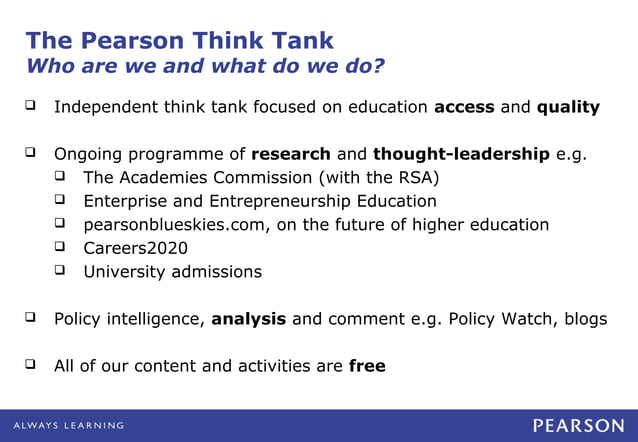 Employability | PPT | Career Planning | Careers