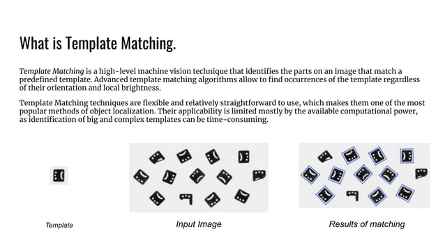 Template Matching | PDF | Computing | Technology & Computing