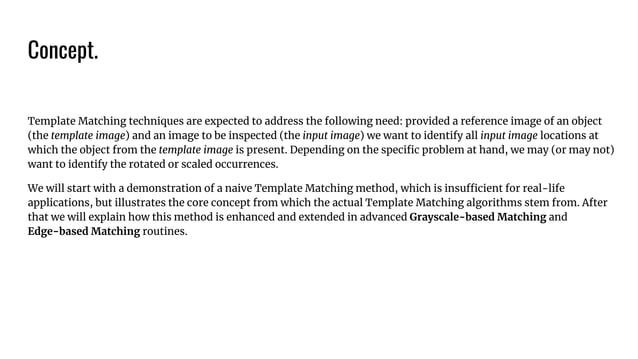 Template Matching | PDF | Computing | Technology & Computing