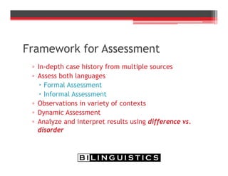 Using Dynamic Assessment in Differential Diagnoses of Culturally and ...