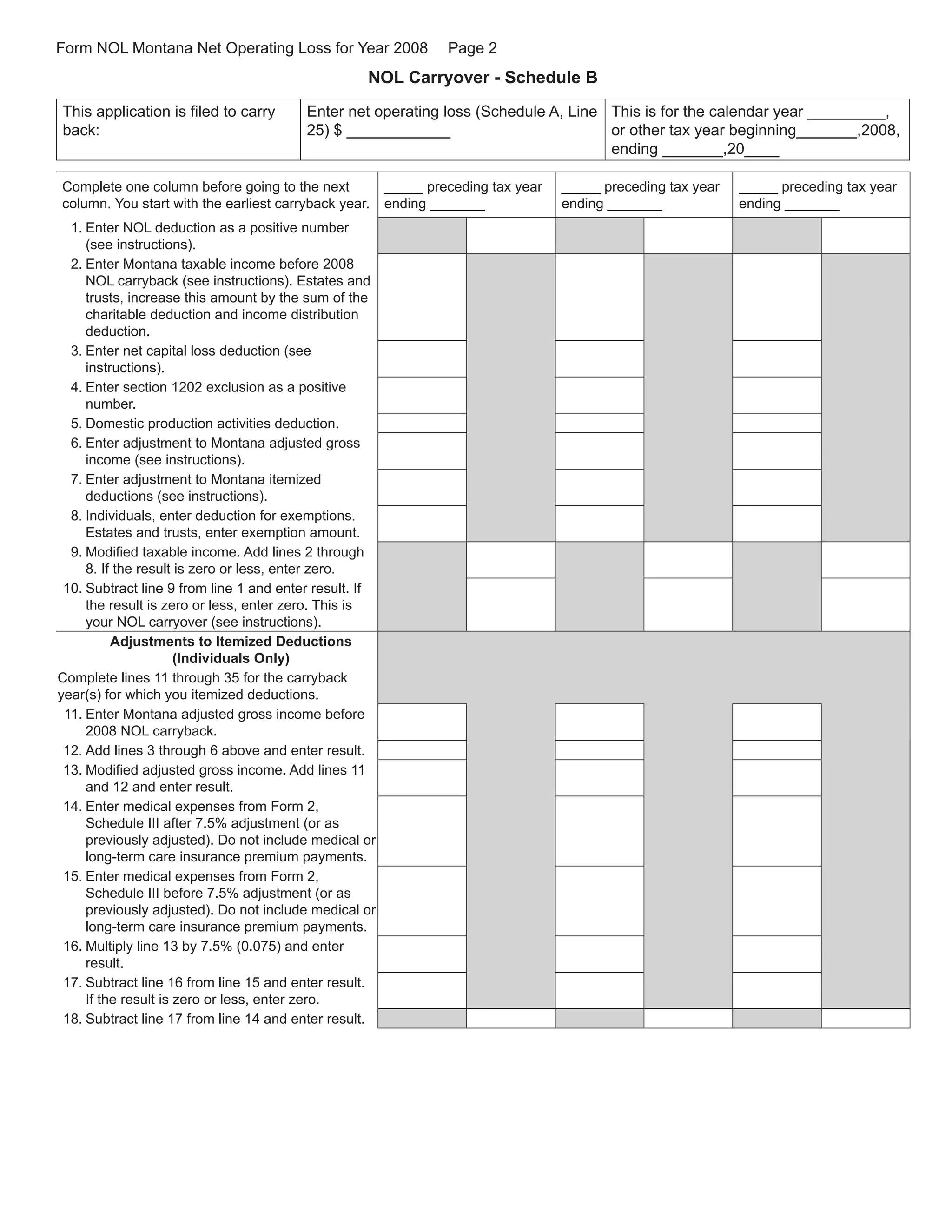 gov revenue formsandresources forms NOL_fill-in | PDF