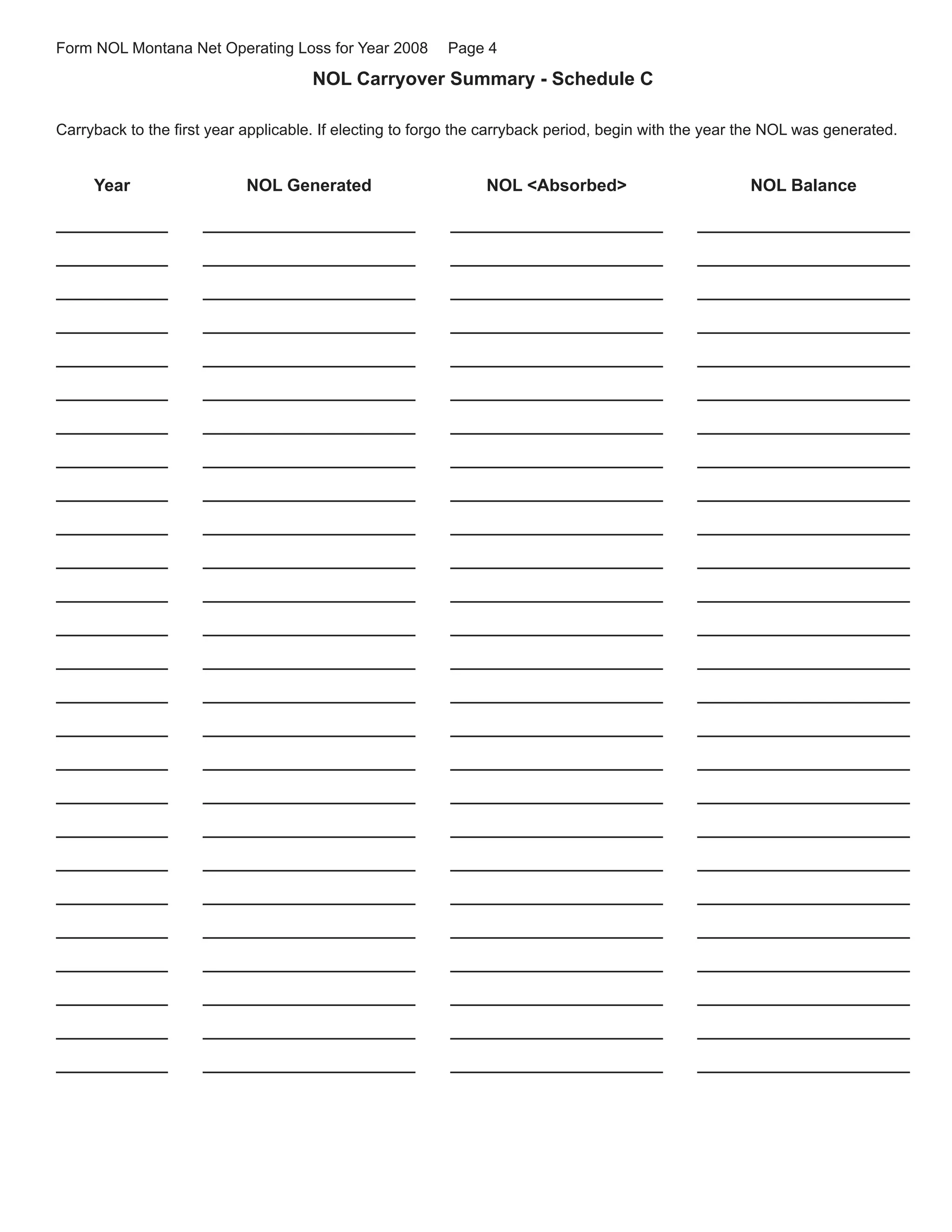 gov revenue formsandresources forms NOL_fill-in | PDF