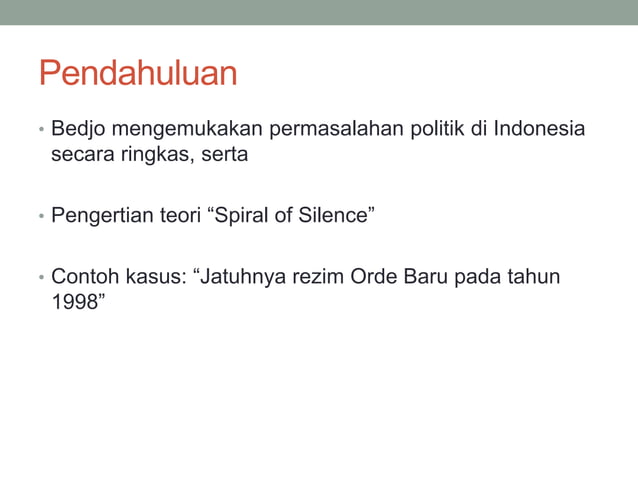 130313 spiral of silence | PPTX