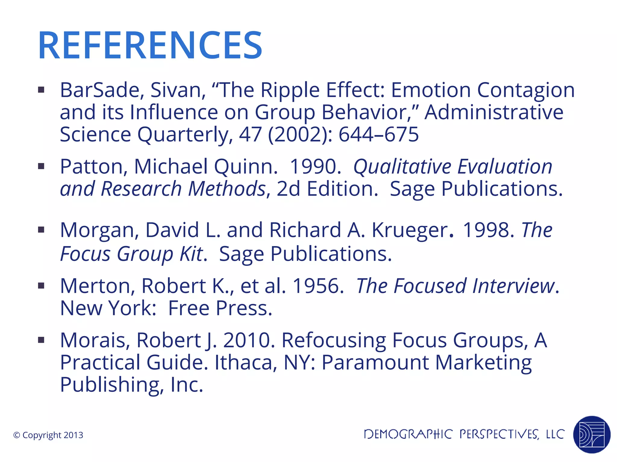 Everything You Need to Know About Focus Groups | PDF