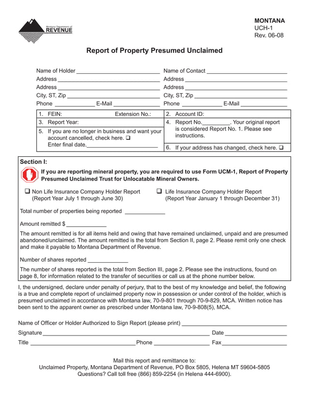gov revenue formsandresources forms UCH-1_fillin | PDF