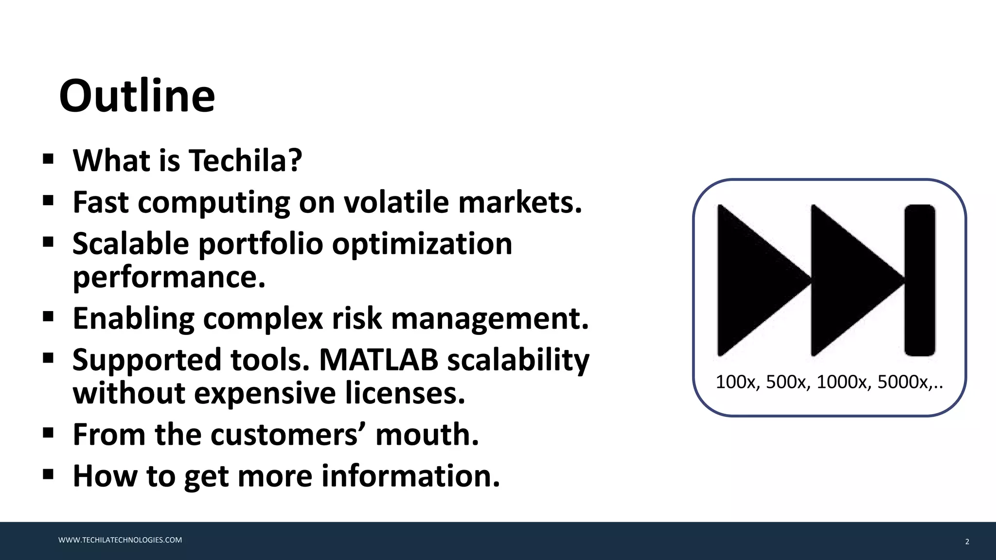 Financial Computing In Fast Forward | PPT