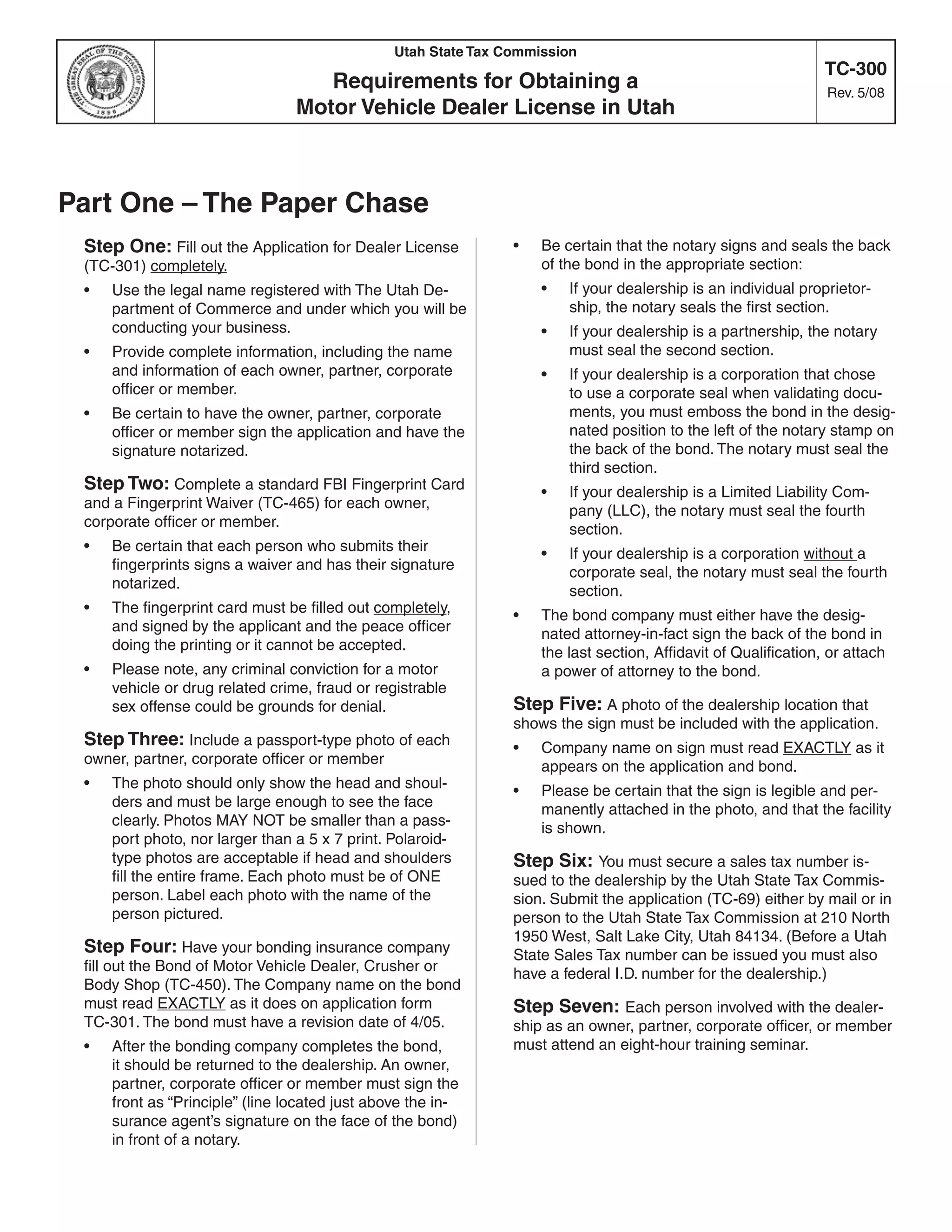 tax.utah.gov forms current tc tc-300 | PDF