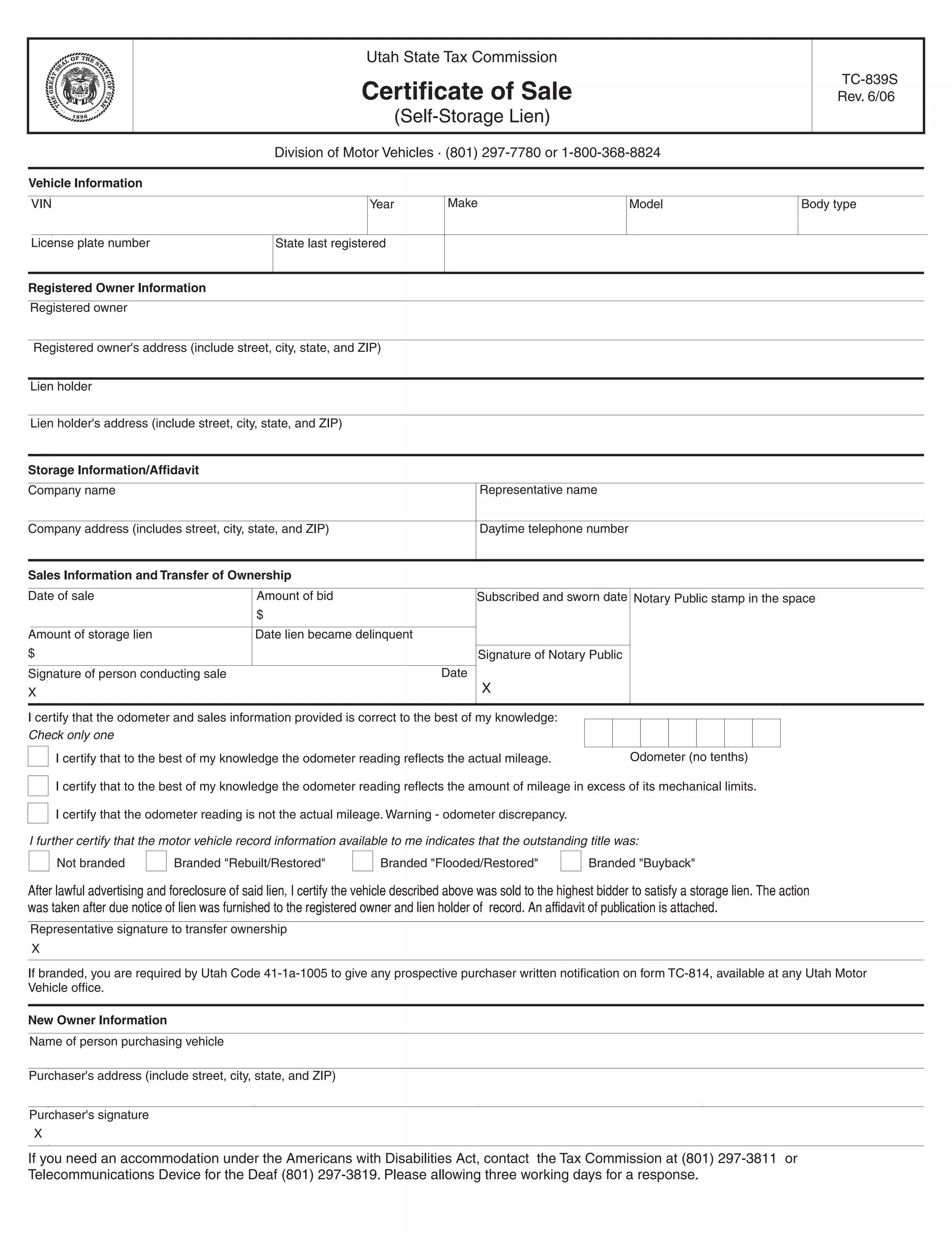 tax.utah.gov forms current tc tc-839s | PDF