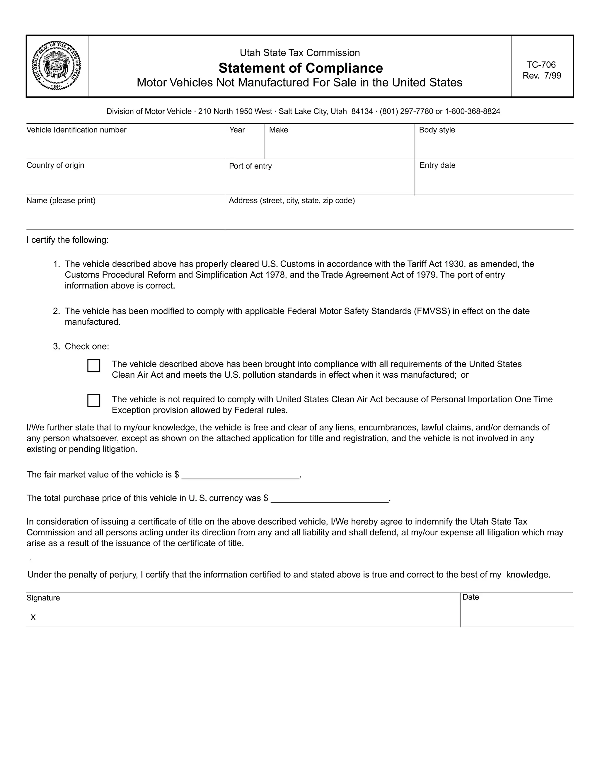 tax.utah.gov forms current tc tc-706 | PDF