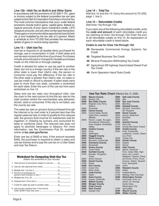 tax.utah.gov forms current tc tc-20sinst | PDF